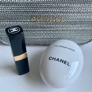 CHANEL | Makeup | Chanel Beauty Set 222 Tweed Bag Hydration On Hand ...